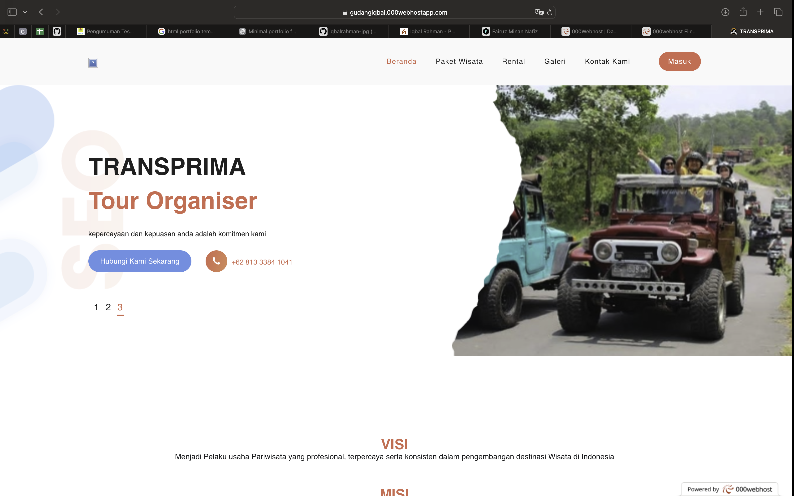 Iqbal Rahman | Transprima Tour Organizer