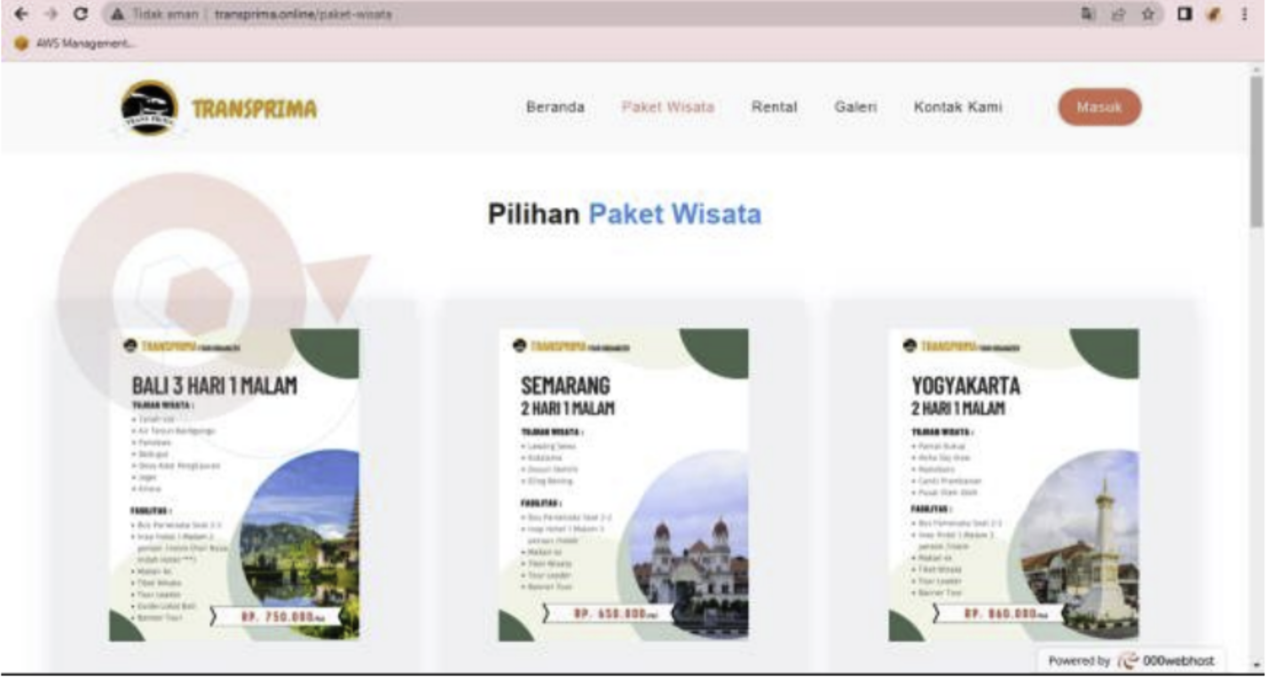 Iqbal Rahman | Transprima Tour Organizer